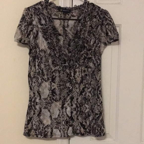 Tops | Inc International Concepts Snake Print Blouse | Poshmark